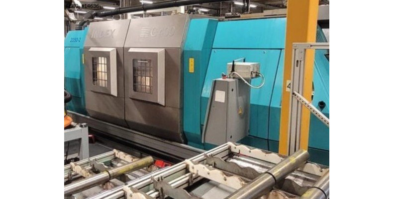 CNC Drehautomat Index G400 8 Achsen (14636) Gebraucht Werkzeugmaschinen ...