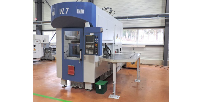 Vertikal cnc drehautomat EMAG VL 7 3 Achsen (9828) Gebraucht ...